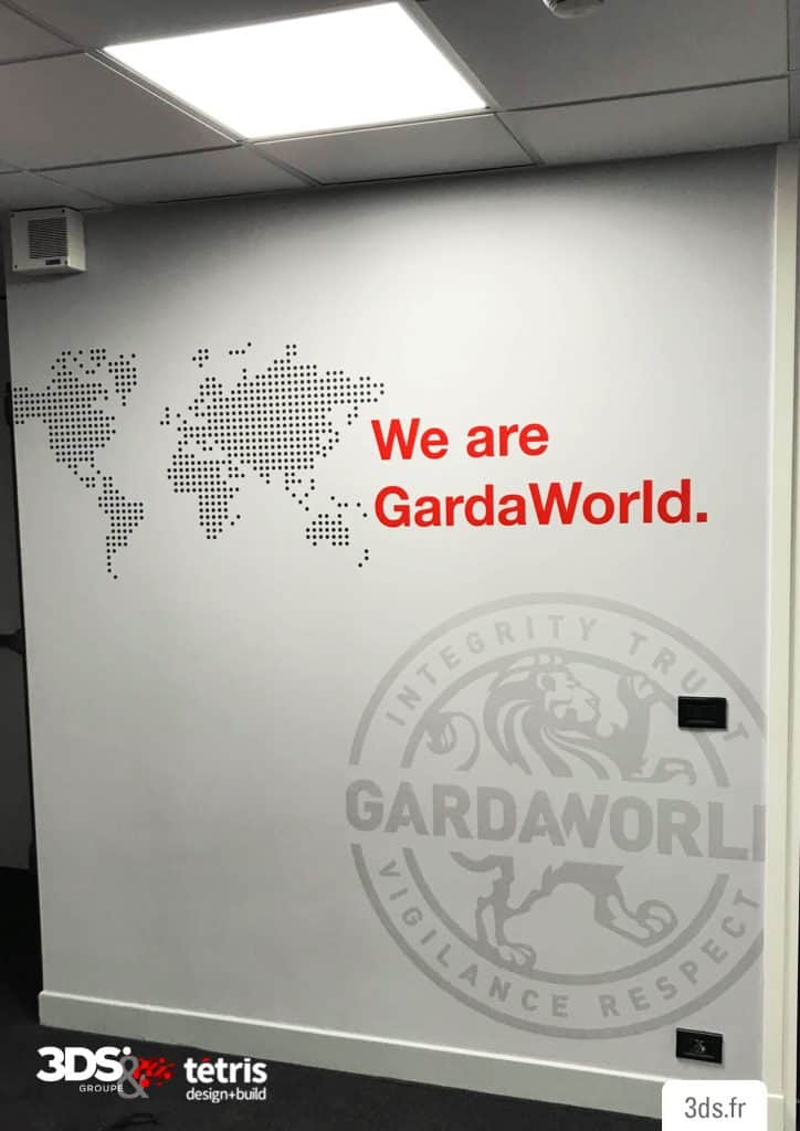 Déploiement & Signalétique pour Garda World - 3DS Groupe