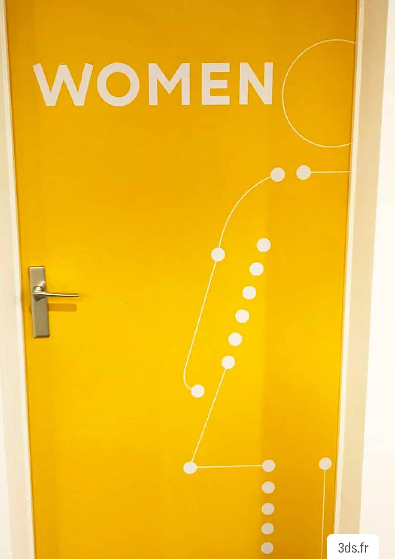Signalétique Sanitaires, Toilettes & WC en entreprise