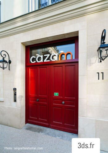 Signalétique et visuels colorés pour Cazam - 3DS Groupe